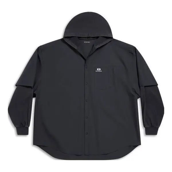 Balenciaga Unity Sports Icon Patched Shirt Large Fit