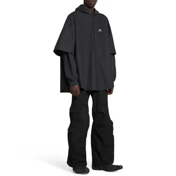 Balenciaga Unity Sports Icon Patched Shirt Large Fit