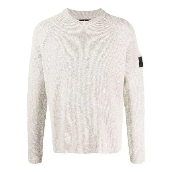 Stone Island Logo Patch Knitted Jumper