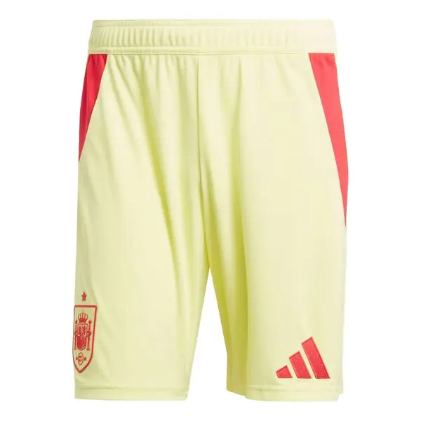 Adidas Spain 24 Away Football Shorts - Yellow