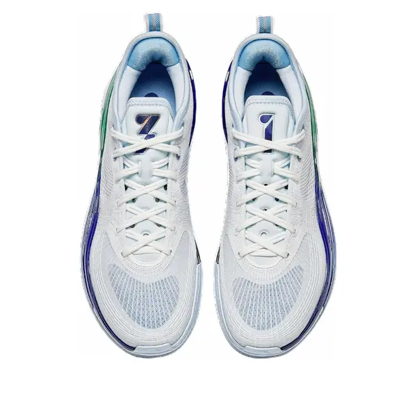 ANTA Splash Sneakers - White/blue/green