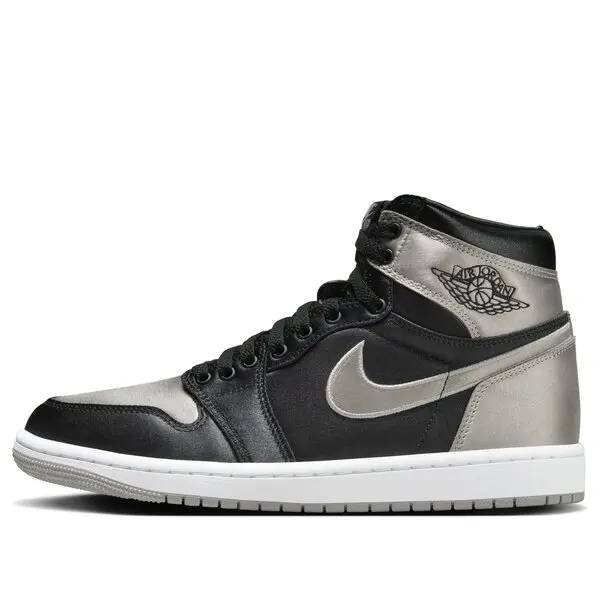 JORDAN 1 Retro High Og Satin Shadow Sneakers - Black/medium Grey-white