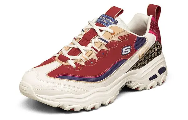 Sketchers D'lites 2021 New Year Sneakers - White/red