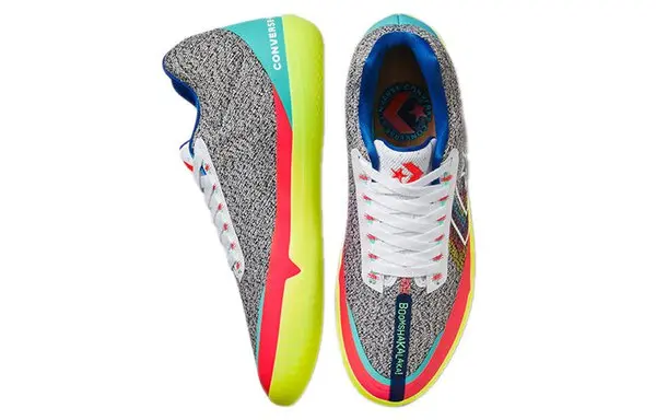 CONVERSE Nba Jam X Chuck Taylor All Star Bb Evo 'boomshakalaka! Sneakers - Gray/pink/yellow