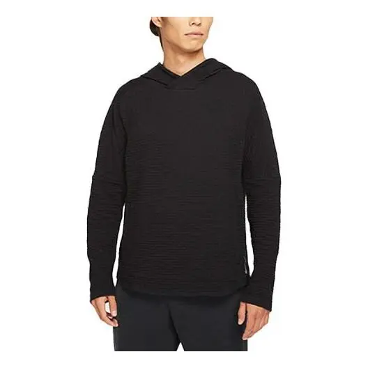 Nike Yoga Nomad Casual Sports Hoodie - Black