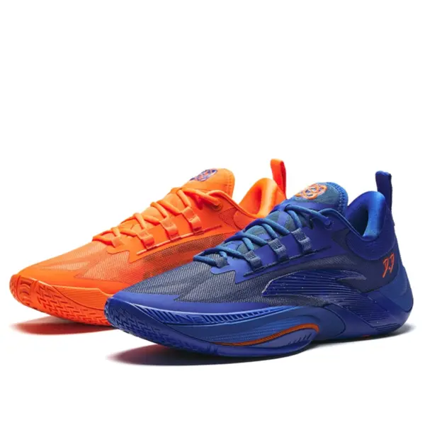 ANTA Instant Zap 1 Athletic Sneakers - Blue/orange