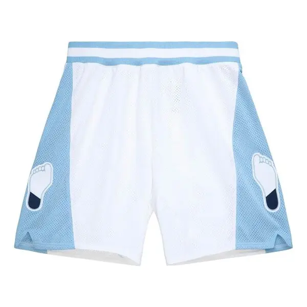 Mitchell & Ness X University Of North Carolina 1983 Shorts - White/blue