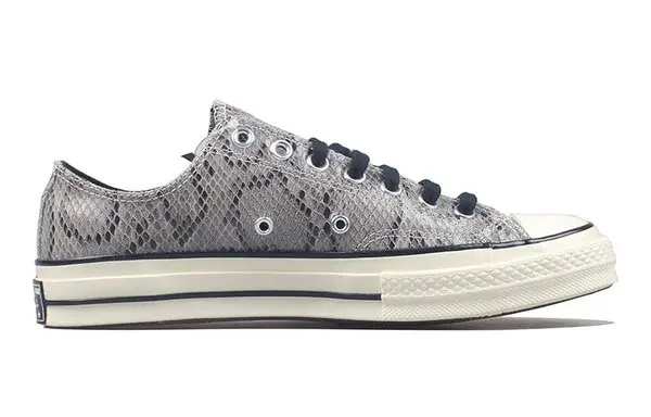 CONVERSE Chuck 70 Low Top Sneakers With Snakeskin Detailing