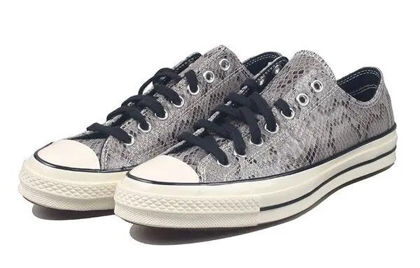 CONVERSE Chuck 70 Low Top Sneakers With Snakeskin Detailing