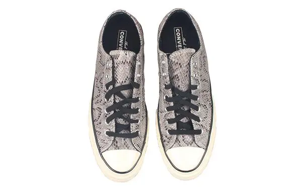 CONVERSE Chuck 70 Low Top Sneakers With Snakeskin Detailing