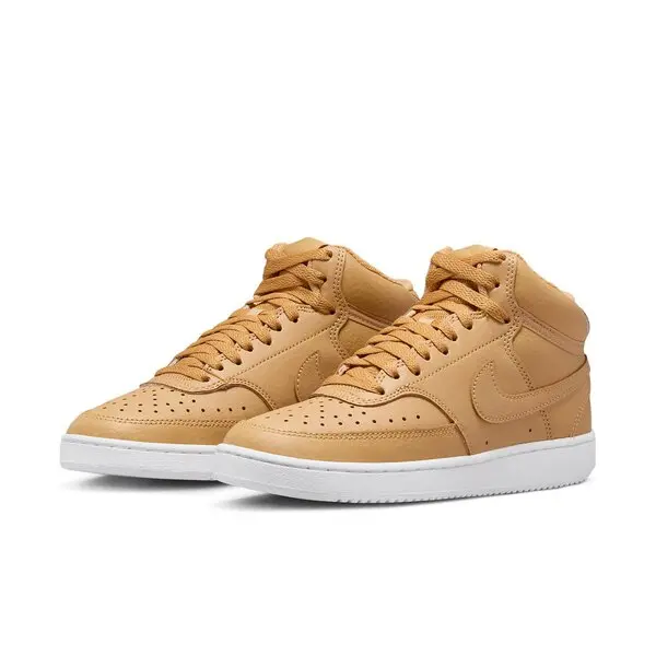 Nike Court Vision Mid Sneakers - Wheat