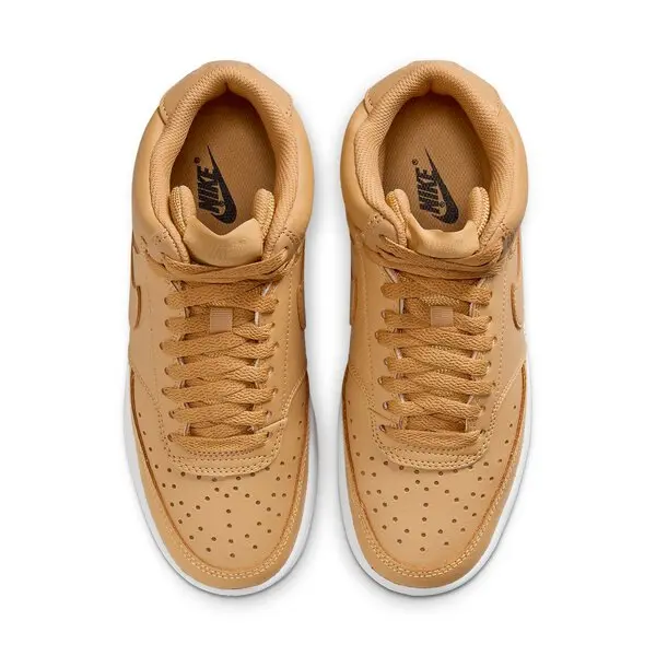 Nike Court Vision Mid Sneakers - Wheat