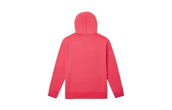 VANS Casual Sports Printing Hooded Drawstring Hoodie - Rose Red