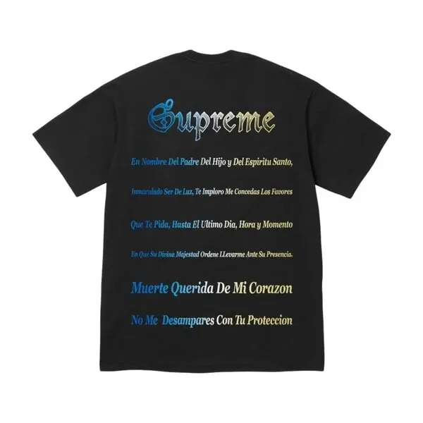 Supreme Ss26 Grim Reaper T-shirt - Black