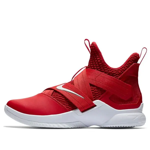 Nike Lebron Soldier 12 Tb High-top Sneakers - Red/white