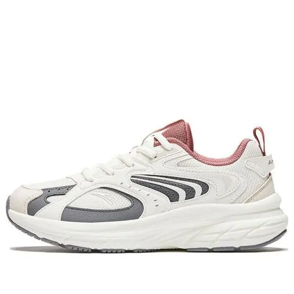 ANTA At956 Retro Sneakers - White/grey/pink