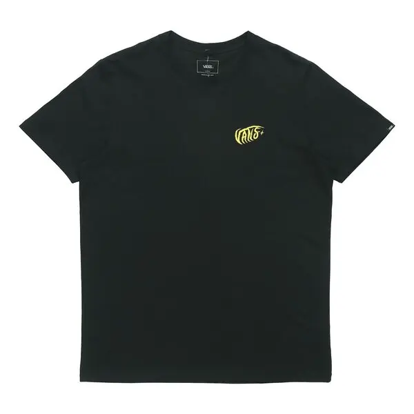 VANS Artist Printed Round Neck Tee - Black