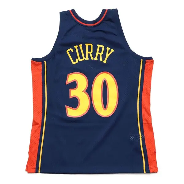 Mitchell & Ness Stephen Curry Golden State Warriors 2009-10 Road Swingman Jersey