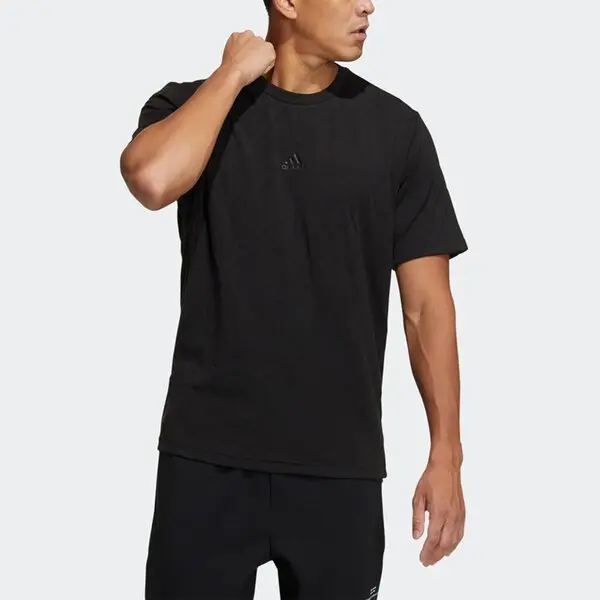 Adidas Th Tee Techjaq Casual Sports Breathable Short Sleeve