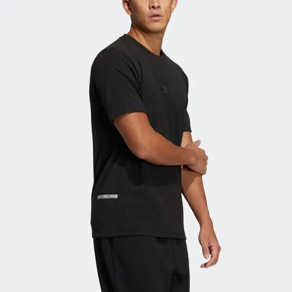 Adidas Th Tee Techjaq Casual Sports Breathable Short Sleeve