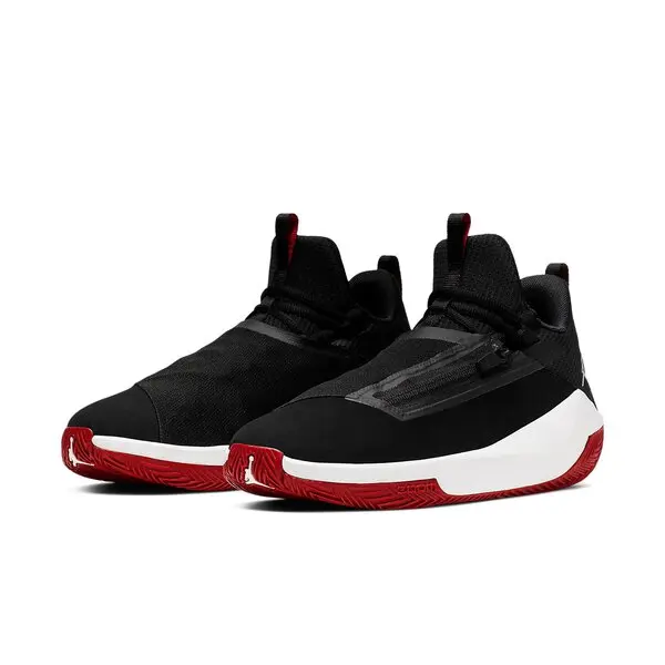 JORDAN Jumpman Hustle Pf - Black/red