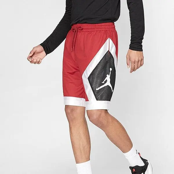 JORDAN Air Jumpman Logo Basketball Shorts - Red