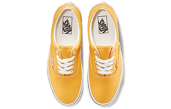 VANS Low-top Lace-up Sneakers - Yellow