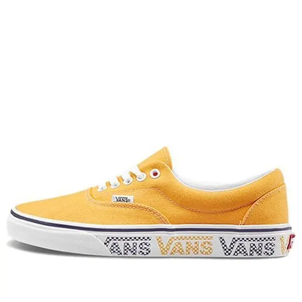 VANS Low-top Lace-up Sneakers - Yellow