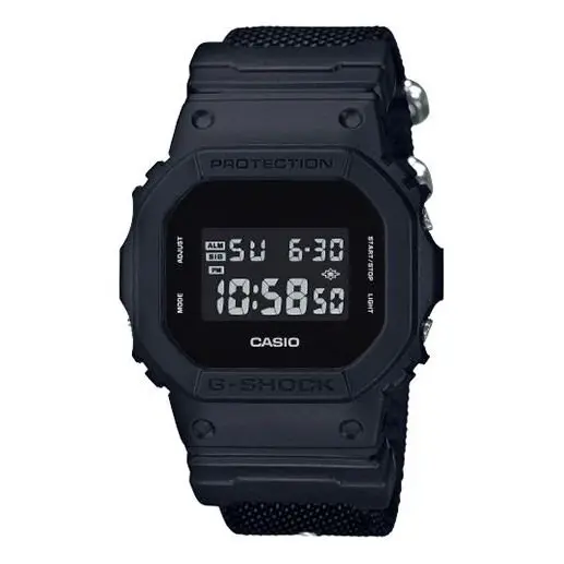 Casio G-shock Square Water Resistant Watch - Black