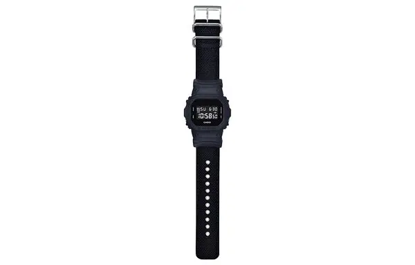 Casio G-shock Square Water Resistant Watch - Black