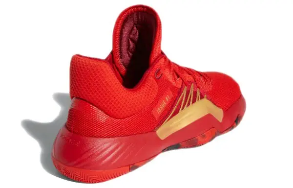 Adidas Marvel X D.o.n. Issue #1 "iron Spider" Sneakers - Red/gold