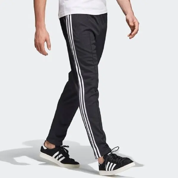 Adidas Originals Bb Track Pants Stripe Sports Long Pants - Black