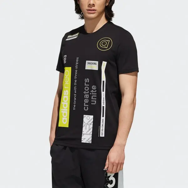 Adidas Neo Cs Bth Tee Ss Logo Tee