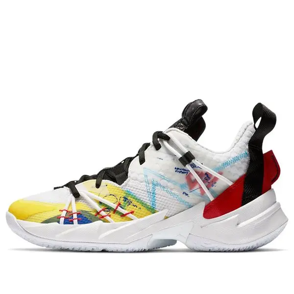 JORDAN Air Why Not Zer0.3 Se Pf "primary Colors - White
