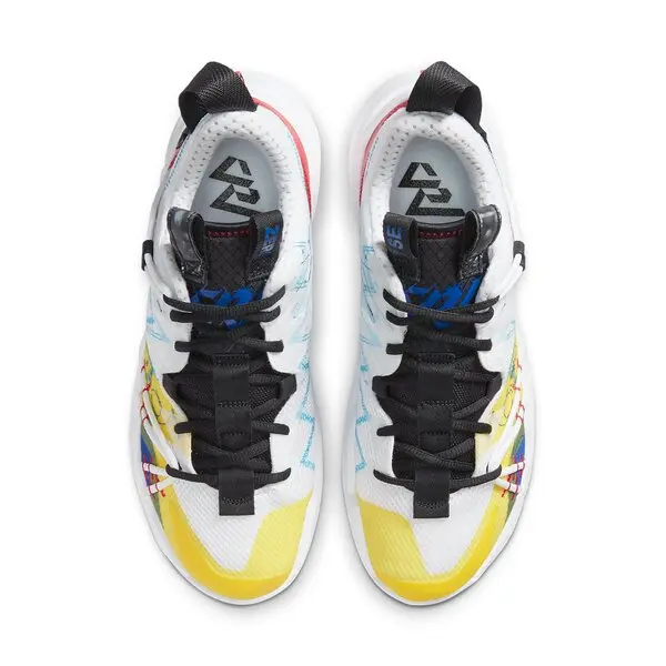 JORDAN Air Why Not Zer0.3 Se Pf "primary Colors - White