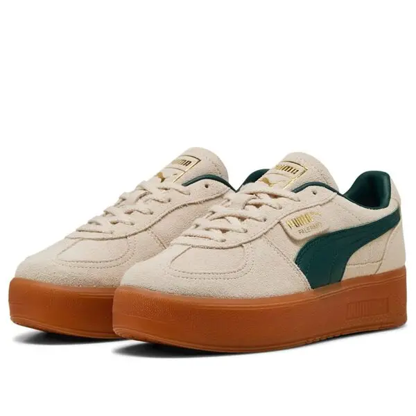 PUMA Palermo Elevata Sneakers - Alpine Snow/green Terrain