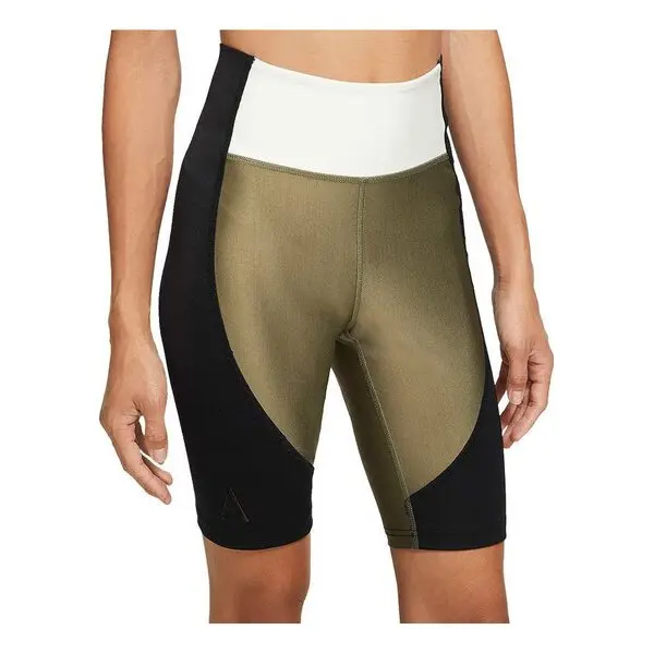 JORDAN X Aleali May Crossover Tight Colorblock Gym Shorts - Default Color