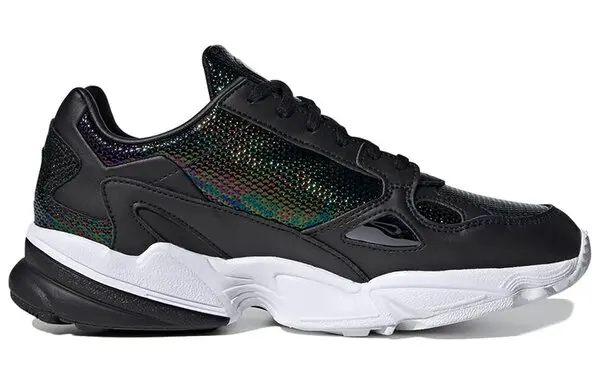 Adidas Falcon Sneakers - Core Black/cloud White/mystery Ruby