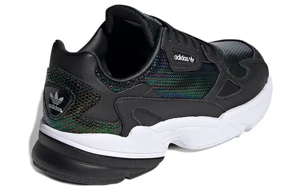 Adidas Falcon Sneakers - Core Black/cloud White/mystery Ruby