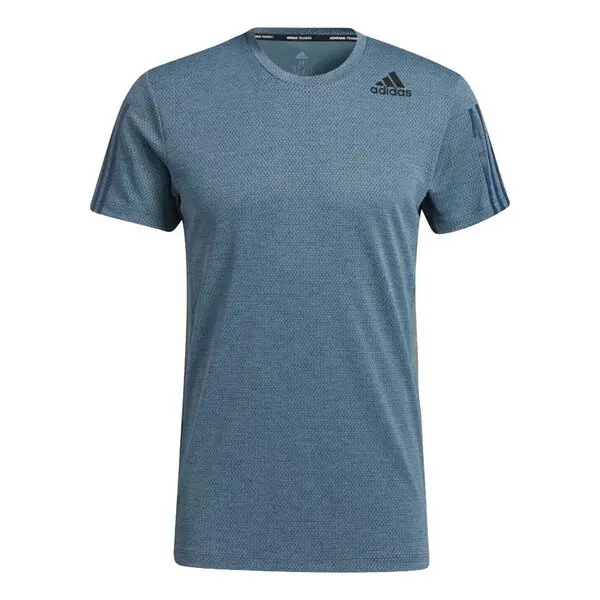 Adidas Hrdy 3s Tee Short Sleeve Performance T-shirt - Blue