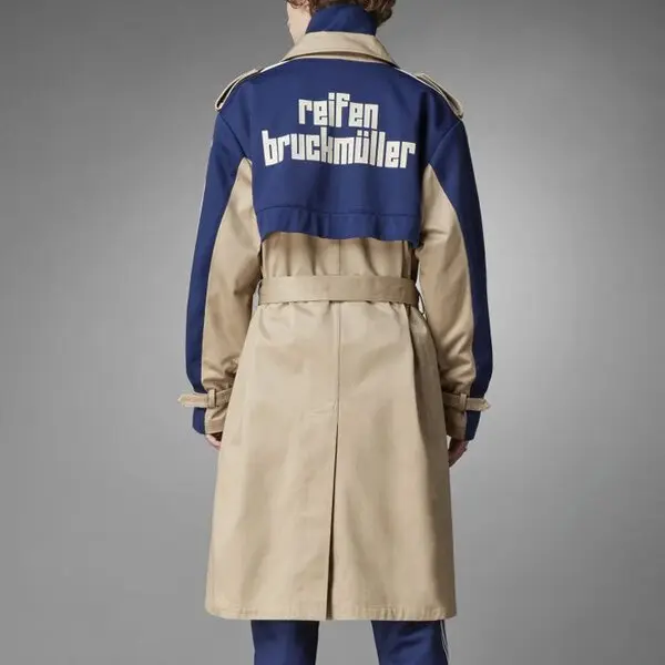Adidas Originals Contrasting Lapel Windbreaker Jacket