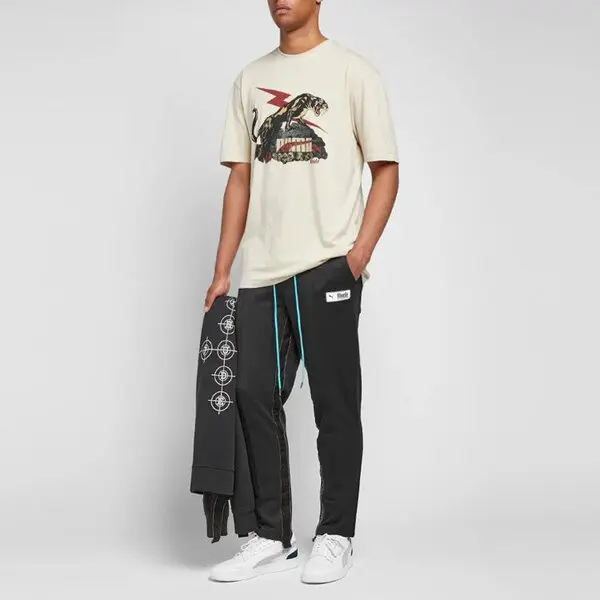 PUMA X Rhude Track Pants 'black White - Black/white