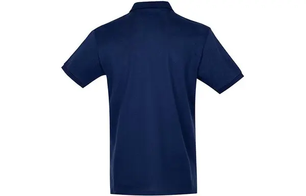Gucci Logo-embroidered Polo Shirt - Navy