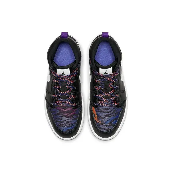 JORDAN 1 Mid Se "tiger Stripe