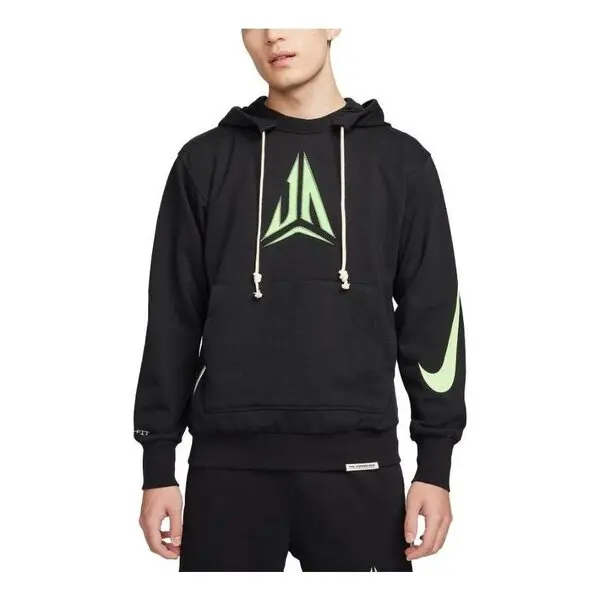 Nike Dri-fit Ja Pullover Basketball Hoodie - Black/multi-color