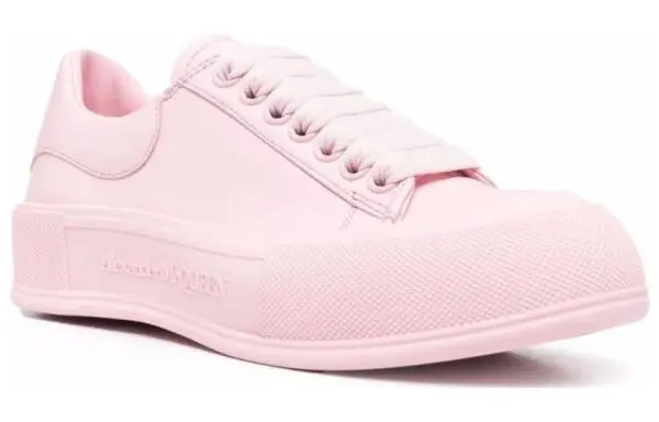 Alexander McQueen Deck Skate Plimsoll Shoes - Pink