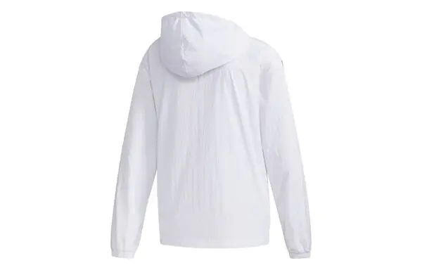 Adidas Neo Hooded Jacket With Striped Sleeves