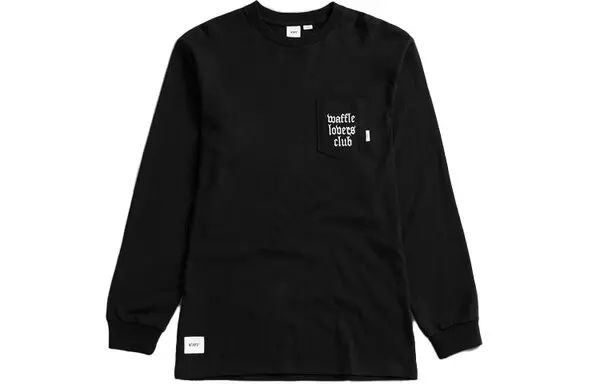 VANS Vault X Wtaps Long Sleeve T-shirt 'black