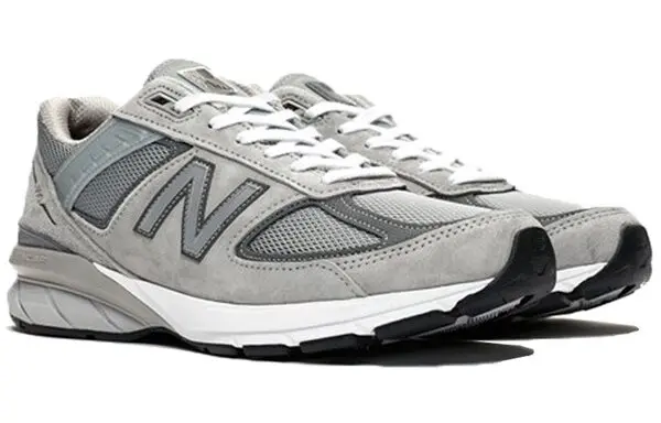NEW BALANCE 990v5 Made In Usa Athletic Sneakers - Grey/castle Rock