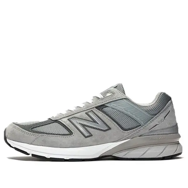 NEW BALANCE 990v5 Made In Usa Athletic Sneakers - Grey/castle Rock